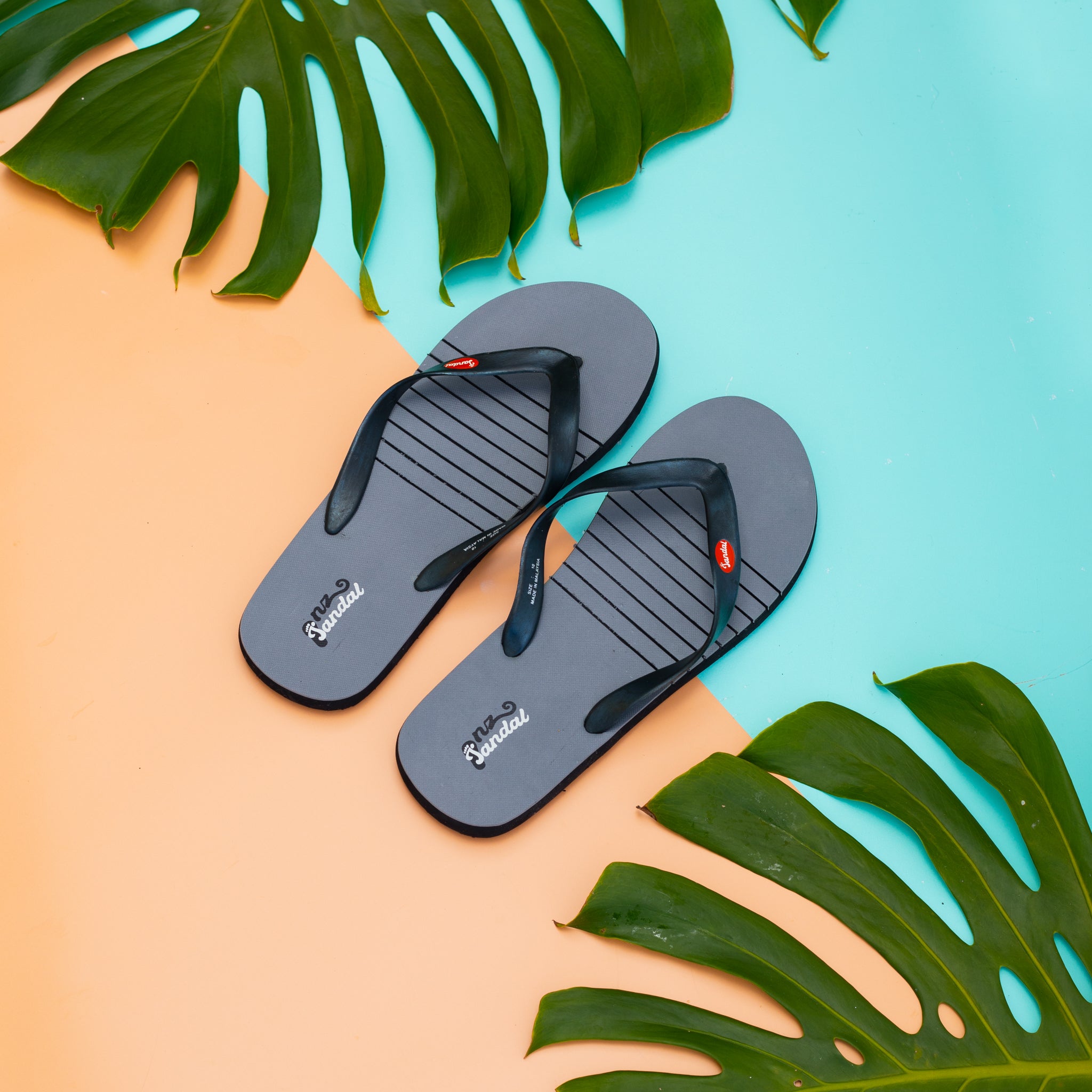 J3 Mens Jandals™(Black/Grey) – NZ Jandal (Triton Sourcing ...